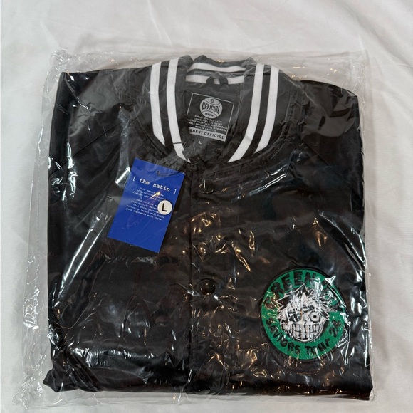 Green Day | Jackets & Coats | Nwt Green Day Savior Tour 24 Satin Jacket ...